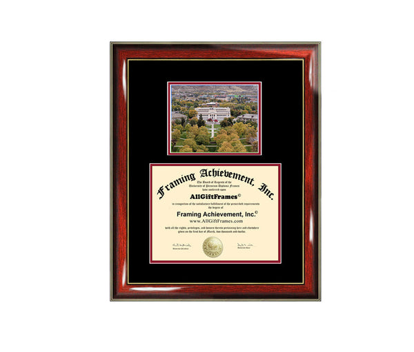 University of Utah diploma frame certificate framing graduation gift g